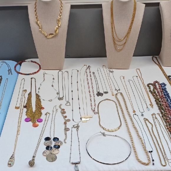 Jewelry | 60 Necklace Flyer | Poshmark